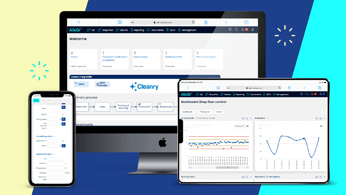 Manufacturing Quality Management System