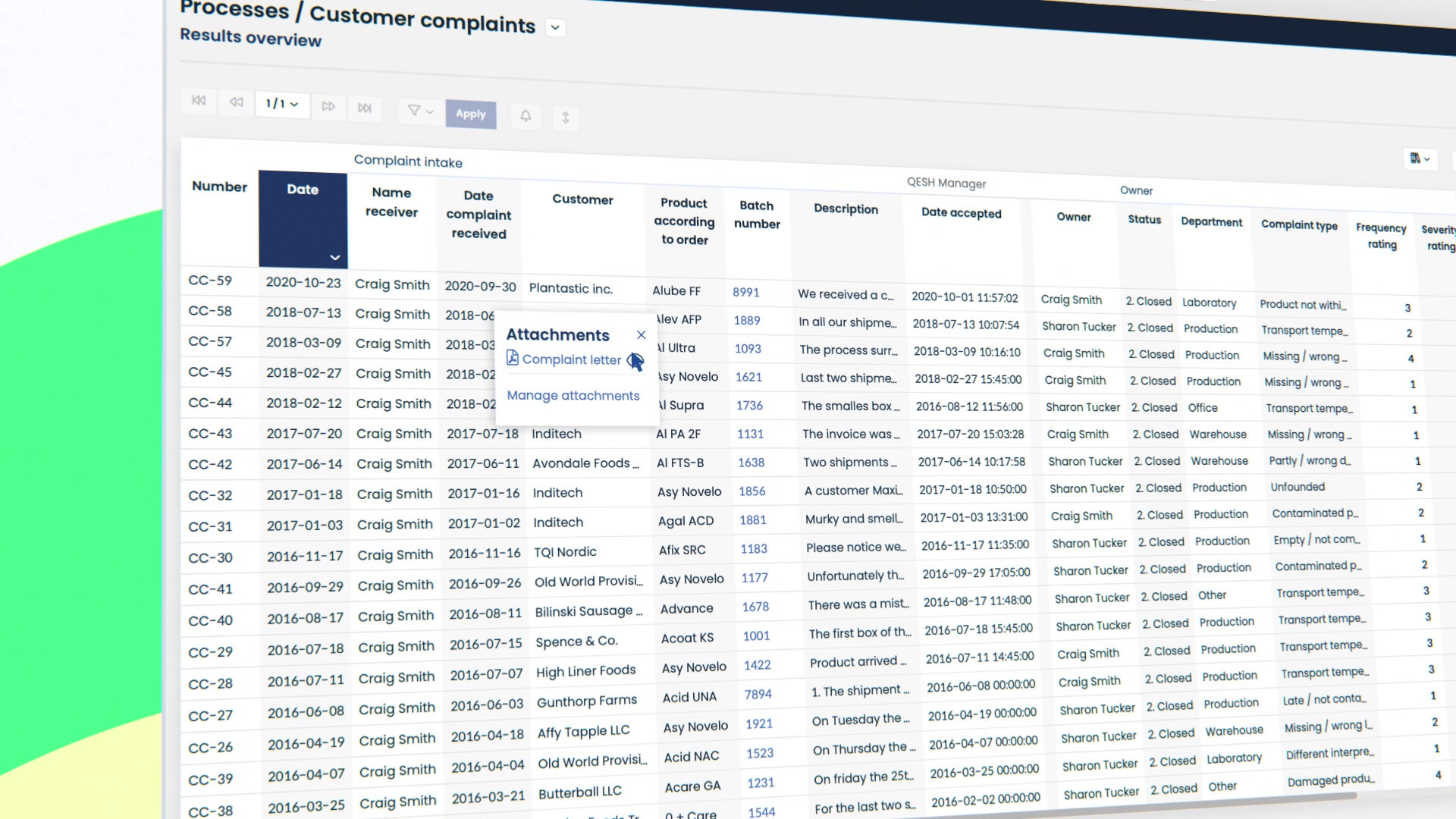 Attachment management - Video - AlisQI